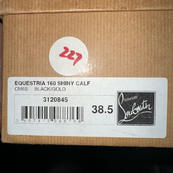 Christian Louboutin | Shoes | Christian Louboutin Equestria 6 Shiny ...